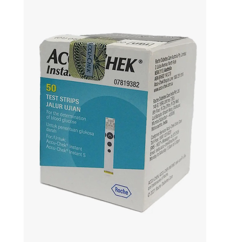 Accu-Chek® Instant Test Strips – Pack of 50(4/2027） | Shopee Malaysia