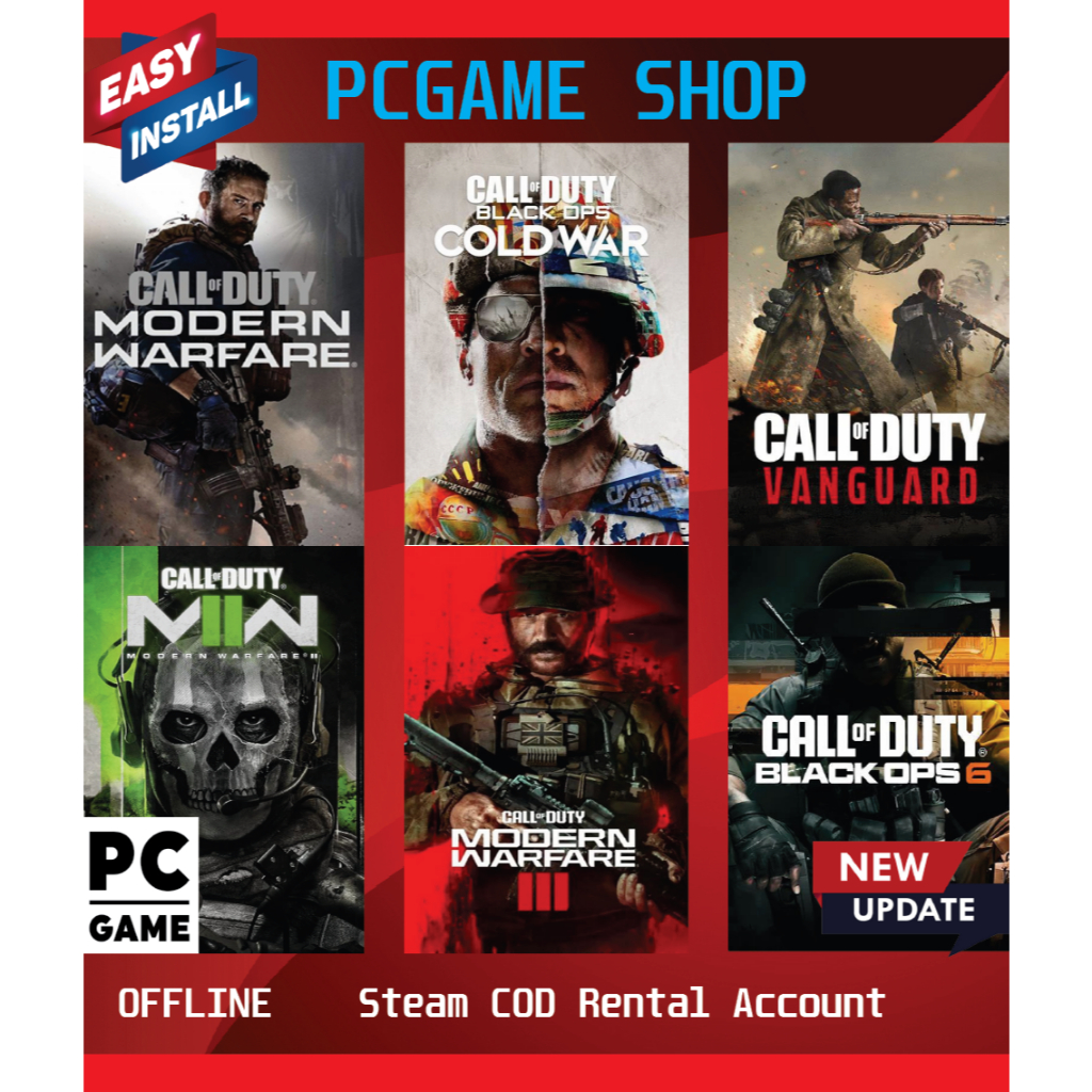 【Update 2025】Steam COD Rental Account COD 16/17/18/19/20/21 PC | PC ...