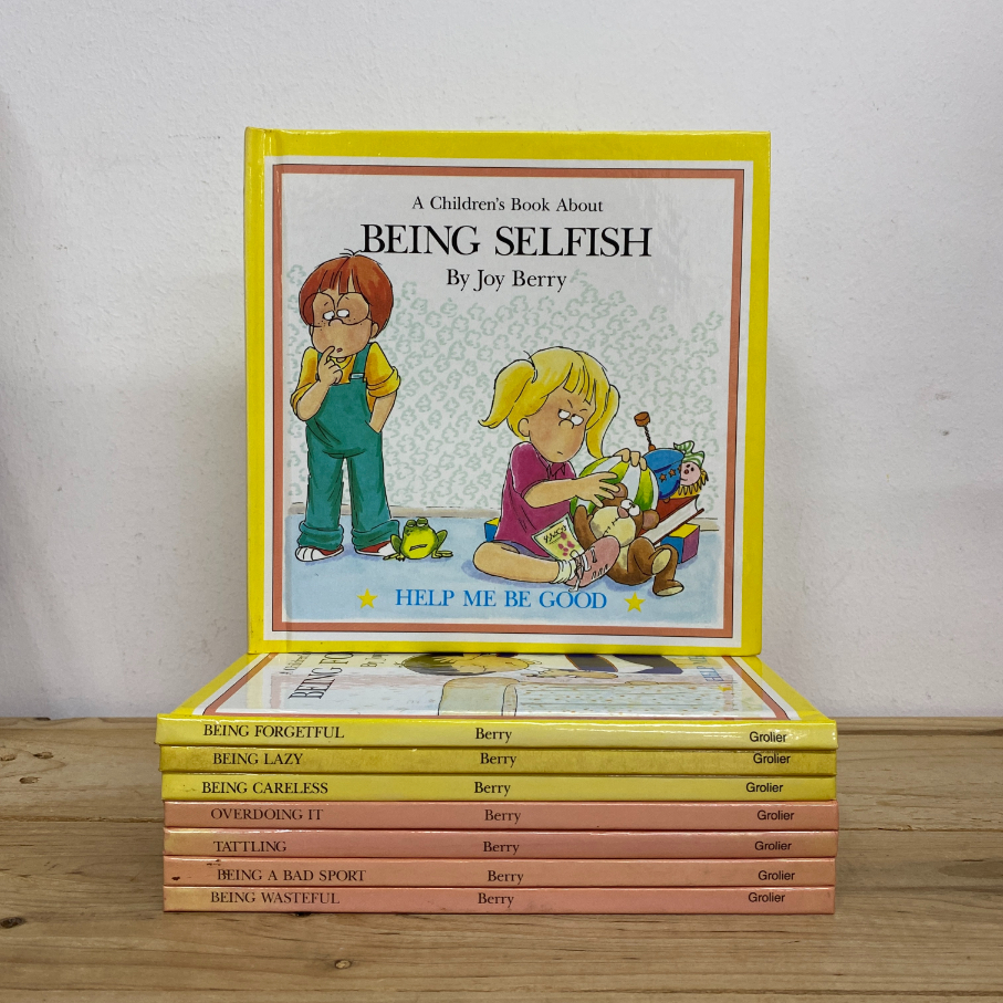 Grolier Help Me Be Good Children's Book series by Joy Berry [Batch 02 ...