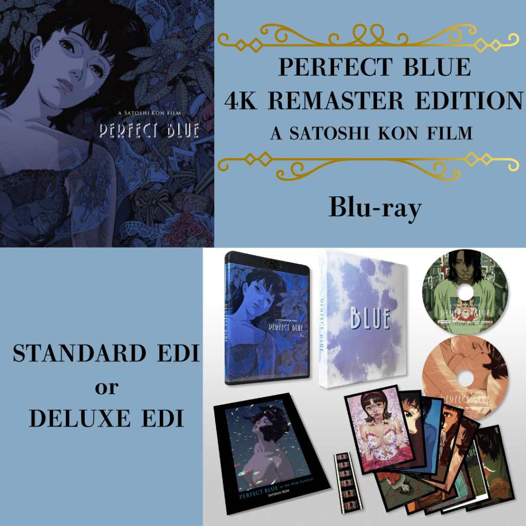 BRAND-NEW PERFECT BLUE 4K REMASTER EDITION, A SATOSHI KON FILM / Blu ...
