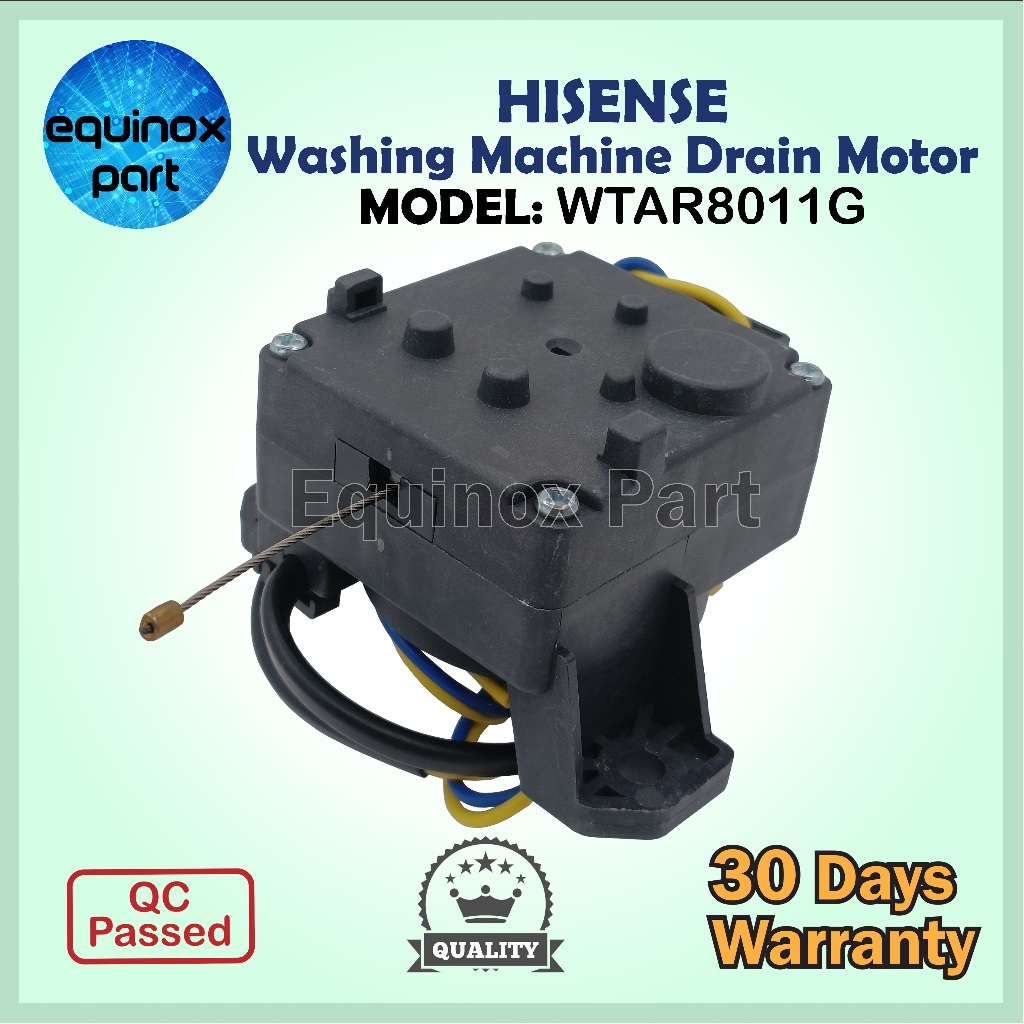 WTAR8011G HISENSE Washing Machine Drain Motor | Shopee Malaysia