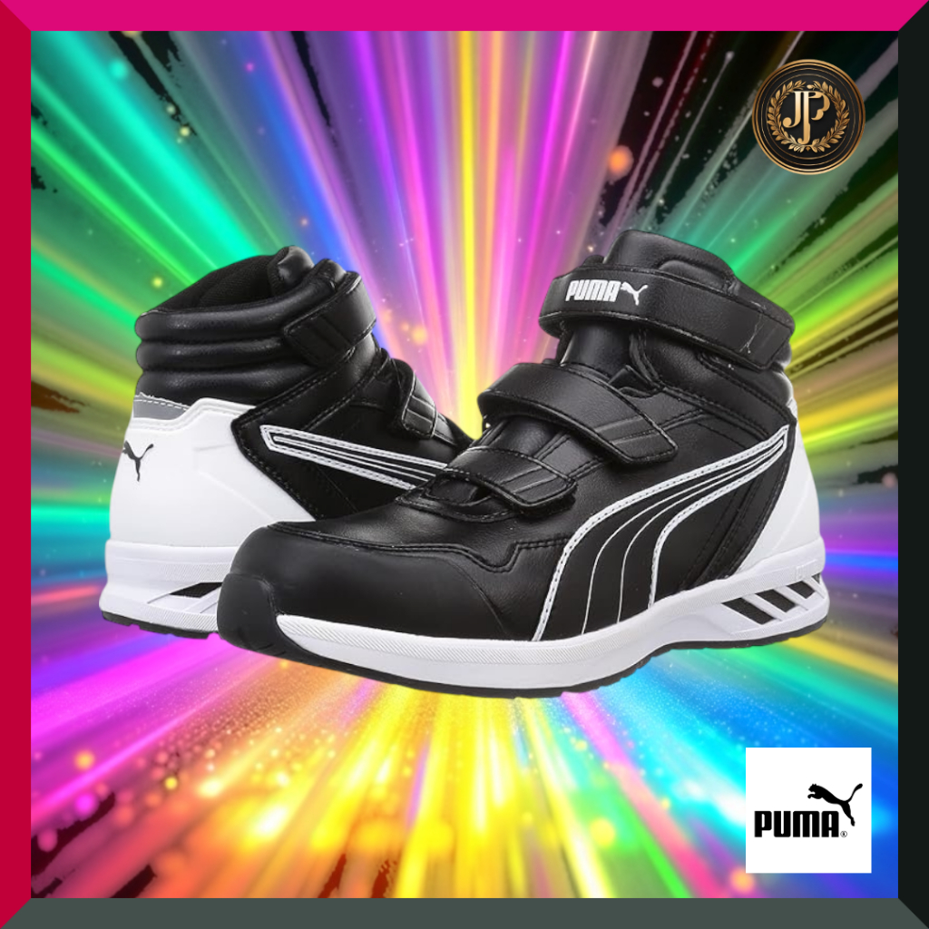 [Puma Safety] Safety shoes work shoes Rider 2.0 Mid JSAA Class A ...