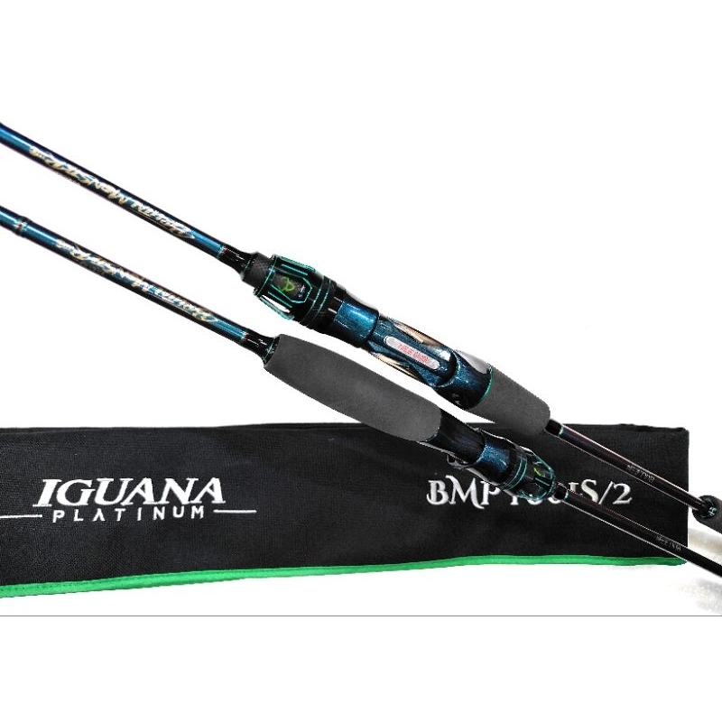 BULLZEN IGUANA PLATINUM FULLY FUJI GUIDES JIGGING RODS | Shopee Malaysia