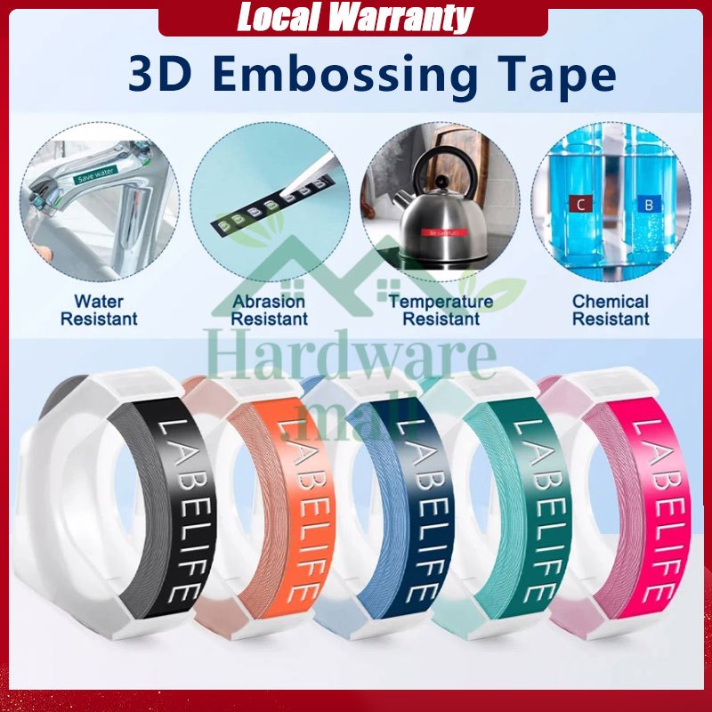 MoTex Manual Label Makers Tape Mesin Cetak Nama Dymo Embossing Name ...