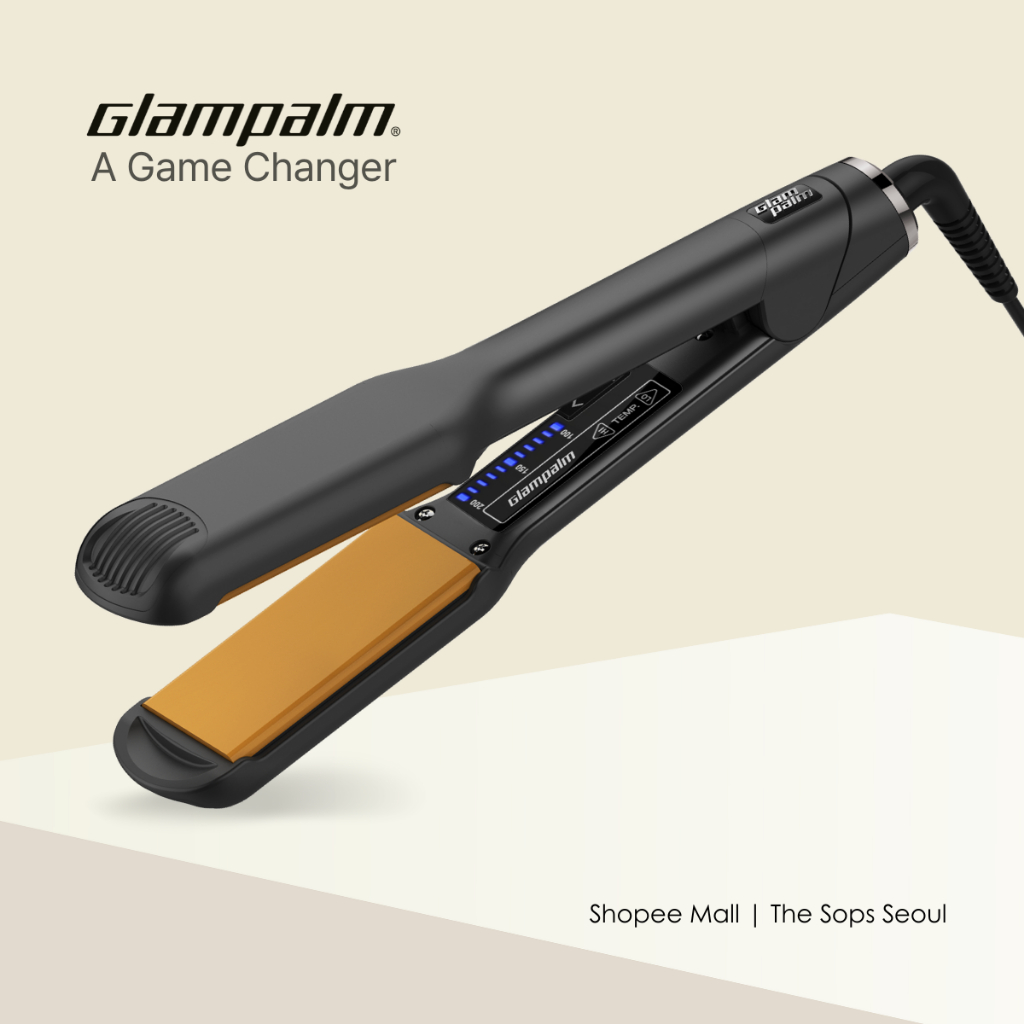 Glampalm GP 501 Hair Iron (Ceramic Plates) | Shopee Malaysia