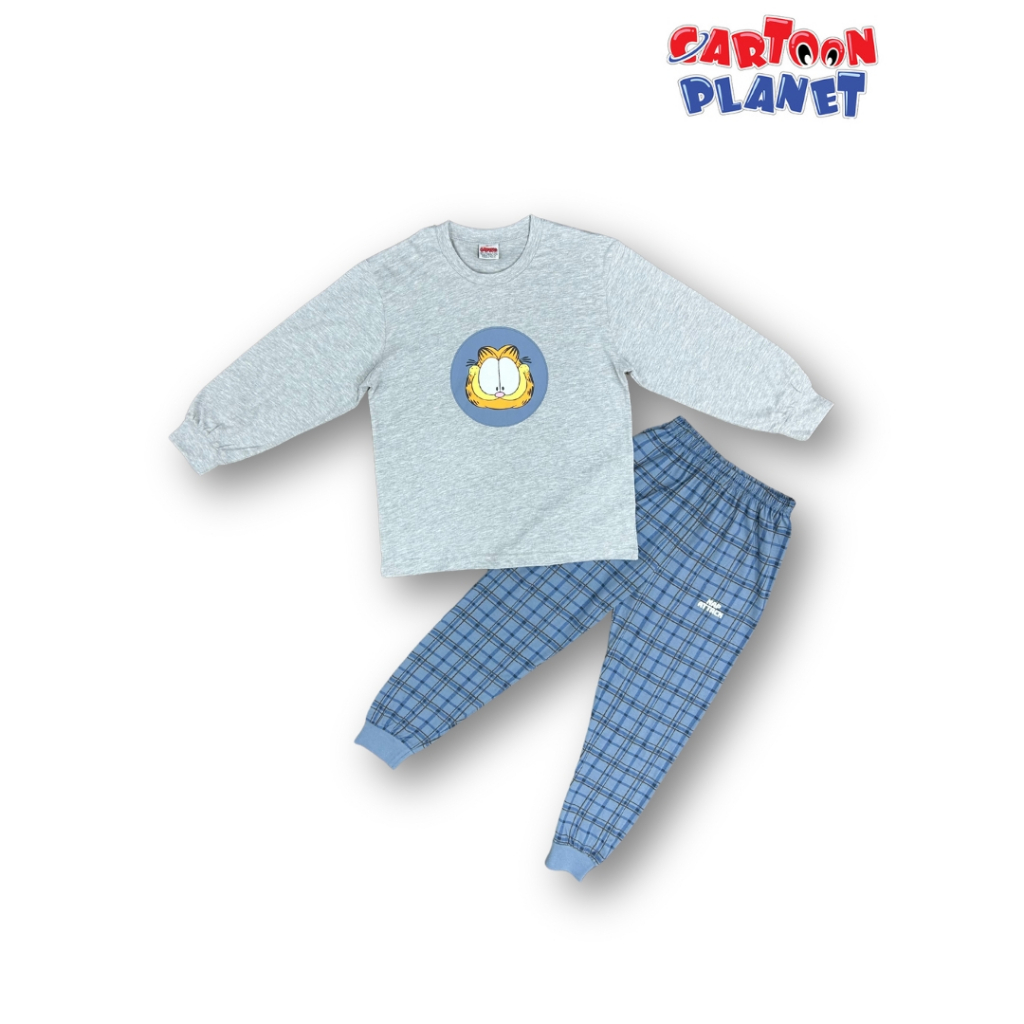 Garfield Children Long Sleeves Pyjamas PJC001 | Shopee Malaysia