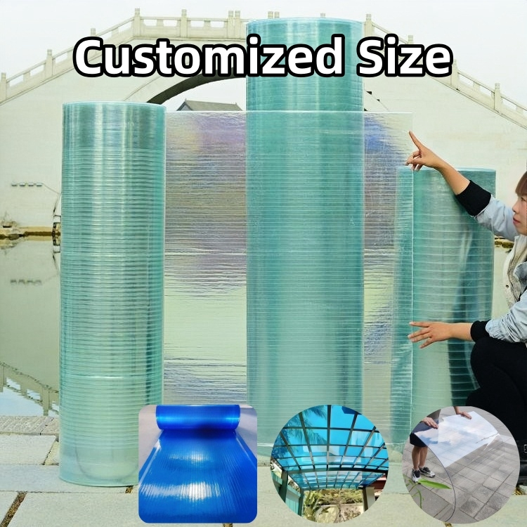 1mm/2mm Atap Cerah Lutsinar Rata Polycarbonate / Pc Flat Transparent ...