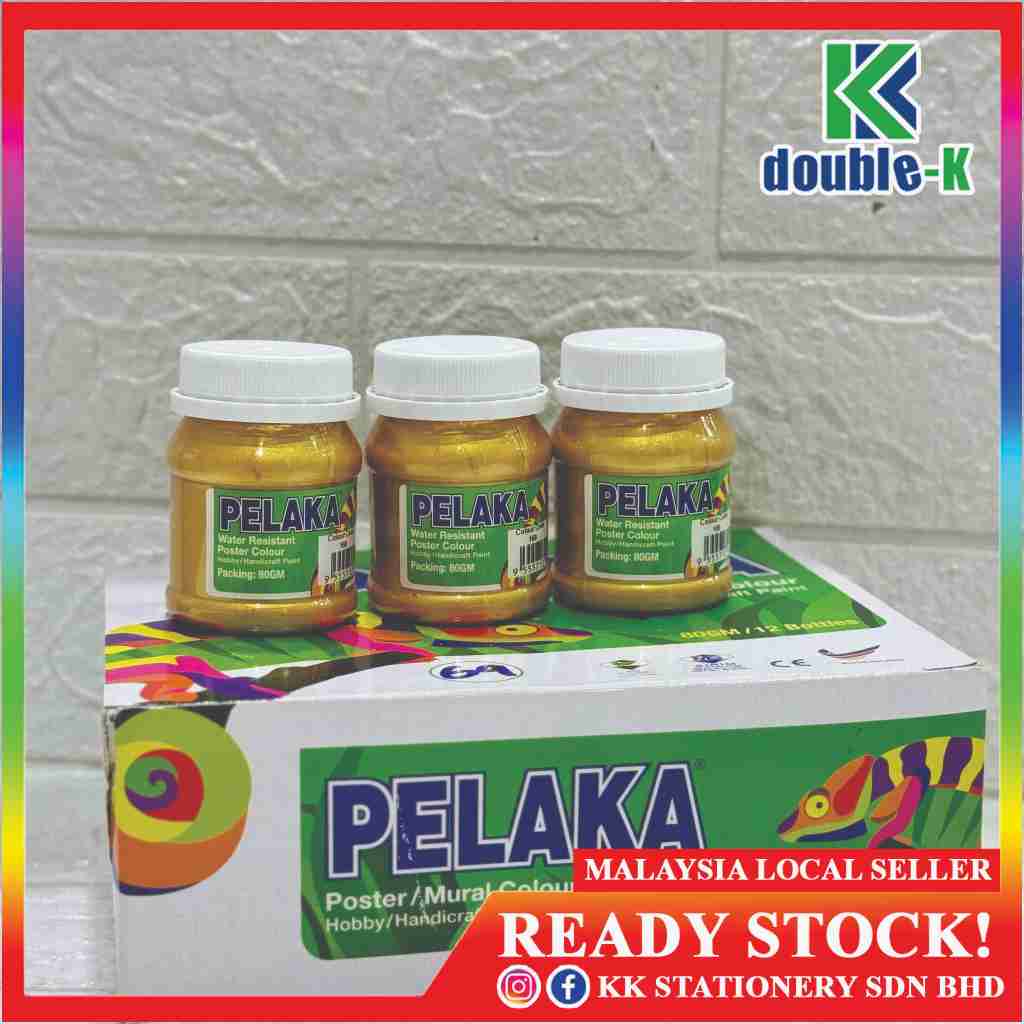PELAKA Mural Colour Deluxe Gold no.69- RM15.30/bottle | Shopee Malaysia