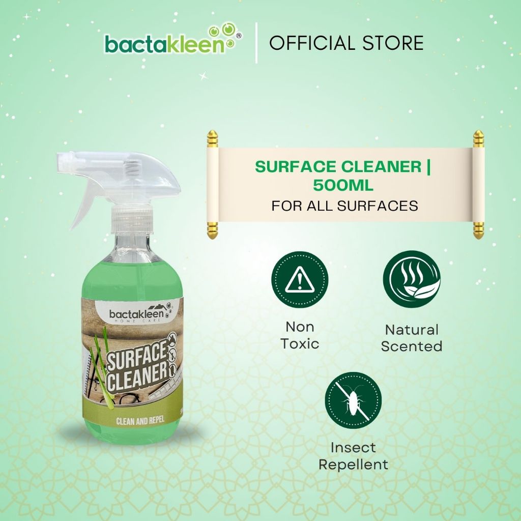 BACTAKLEEN Surface Cleaner 500ML | Highly Effective insect Repellent ...