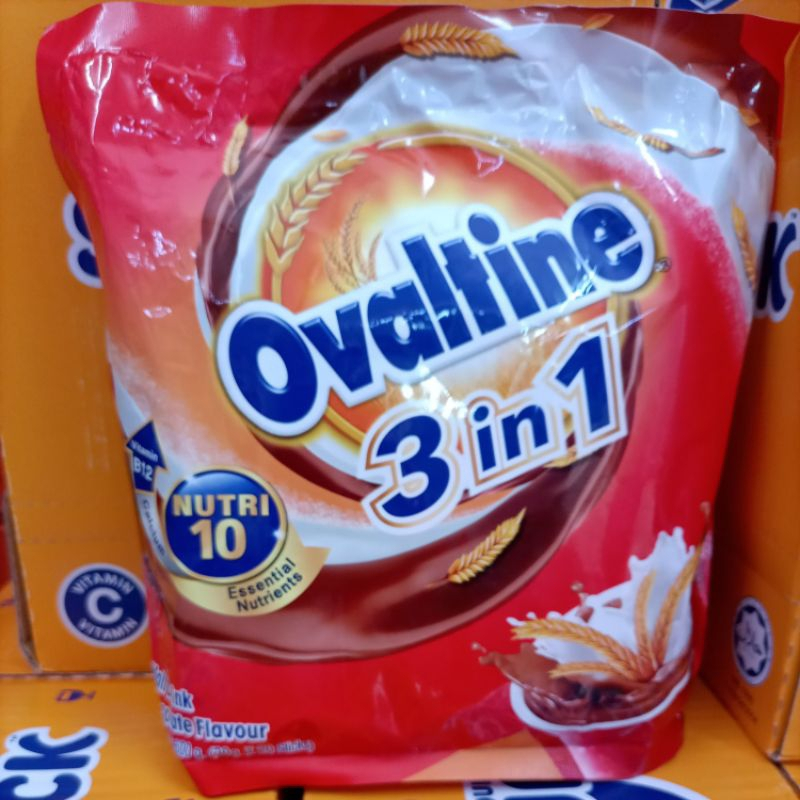 OVALTINE 3 IN 1 MILK DRINK (CHOCO FLAVOUR 30g x 20 sticks)/(MALTED MILK ...