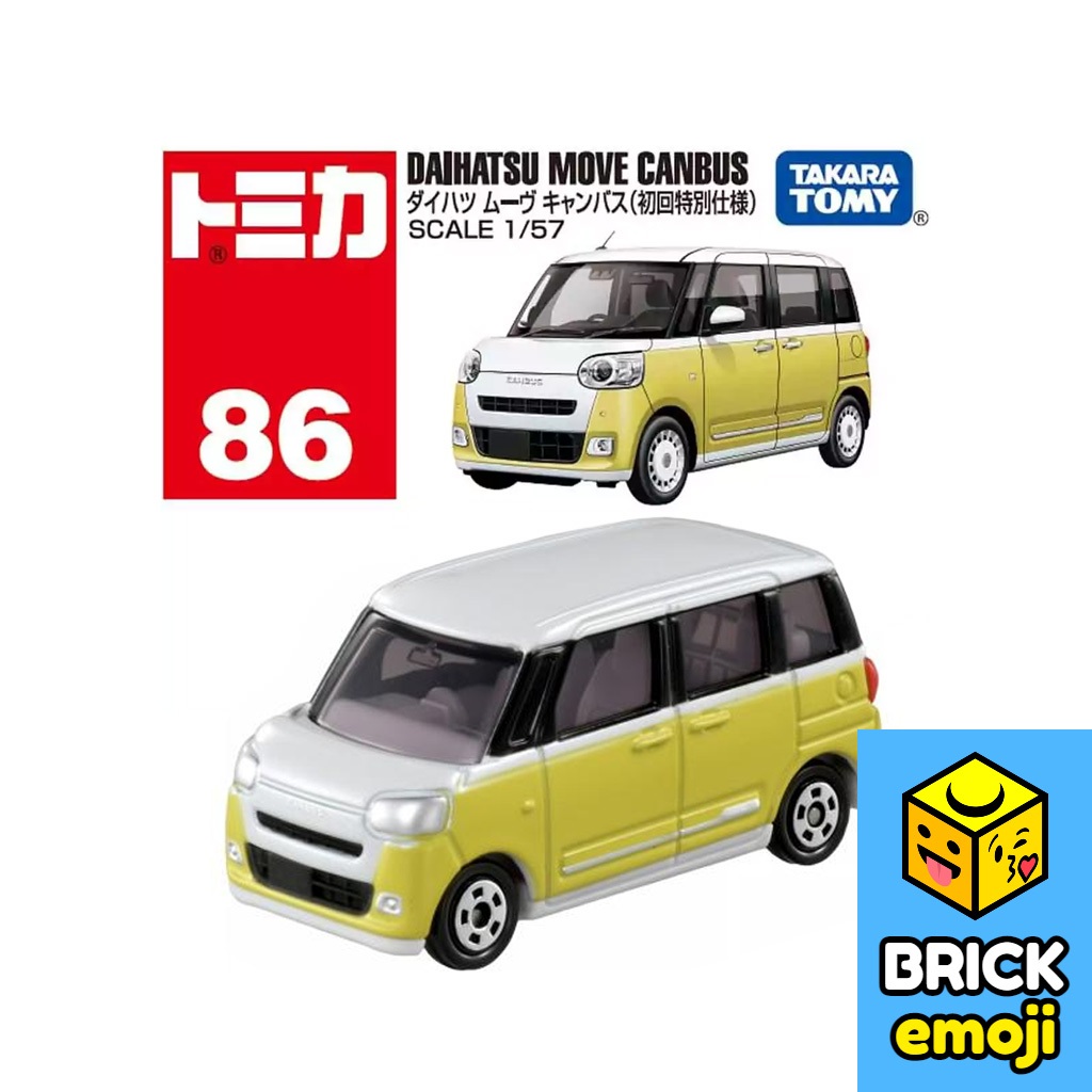 Tomica No.86 Daihatsu Move Canbus (Special First Edition) 1/64 (JP/CN ...