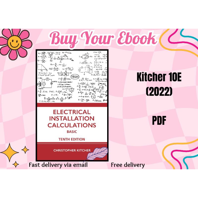 Electrical Installation Calculations: Basic - 10E (2022) | Shopee Malaysia