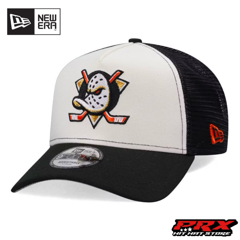 NEW ERA 9FORTY A-FRAME ANAHEIM DUCKS CHROME TWO TONE EDITION TRUCKER ...
