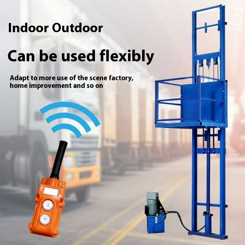 Elevator Load 500KG Hydraulic Freight Elevator Simple Factory Small ...