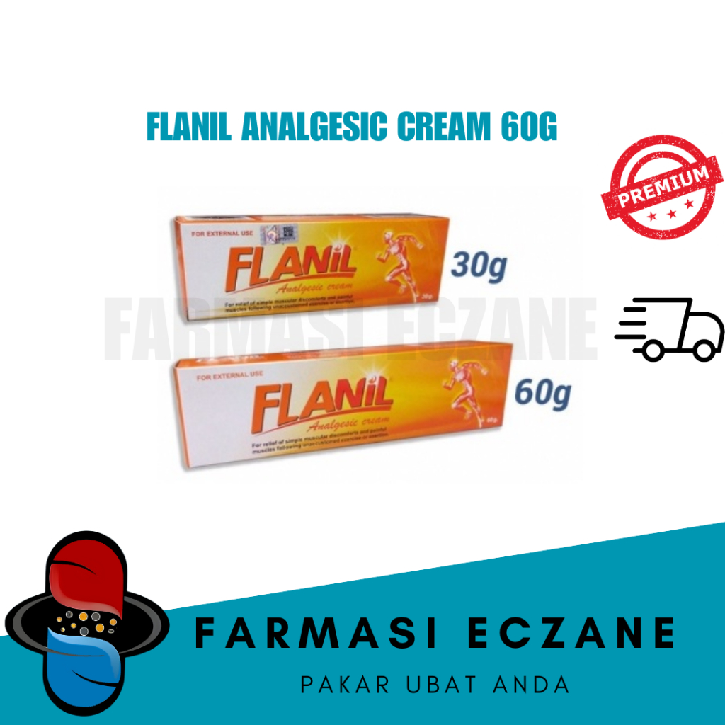 FLANIL ANALGESIC CREAM 60G & 30G | Shopee Malaysia