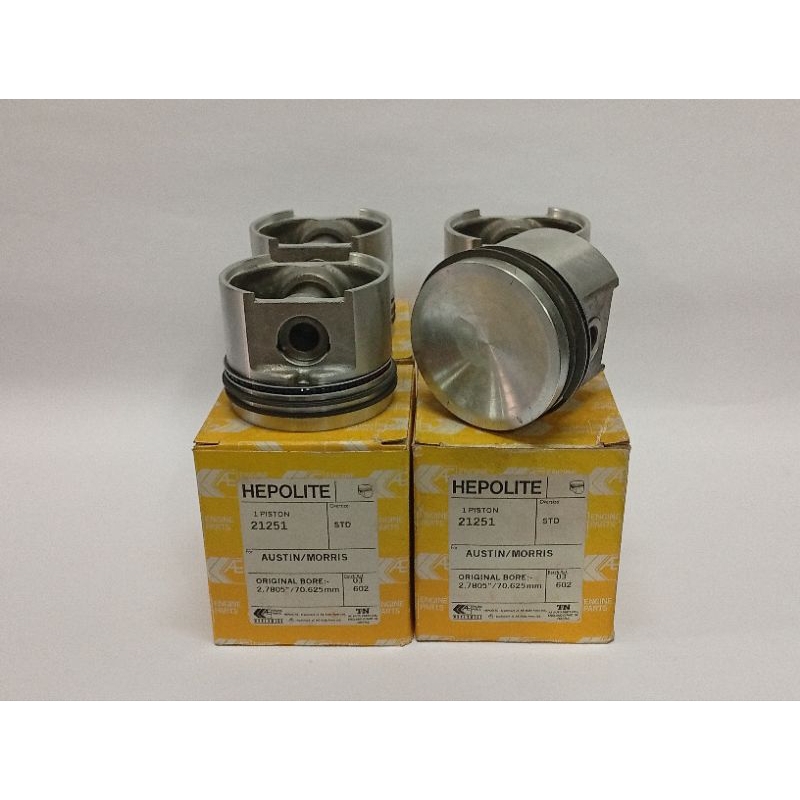 21251 CLASSIC MINI 1275 AUSTIN 1300 DISHED 70.625M STD ENGINE PISTON ...