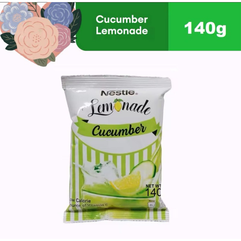 Nestle Cucumber Lemonade Powdered Juice 140 grams | Shopee Malaysia