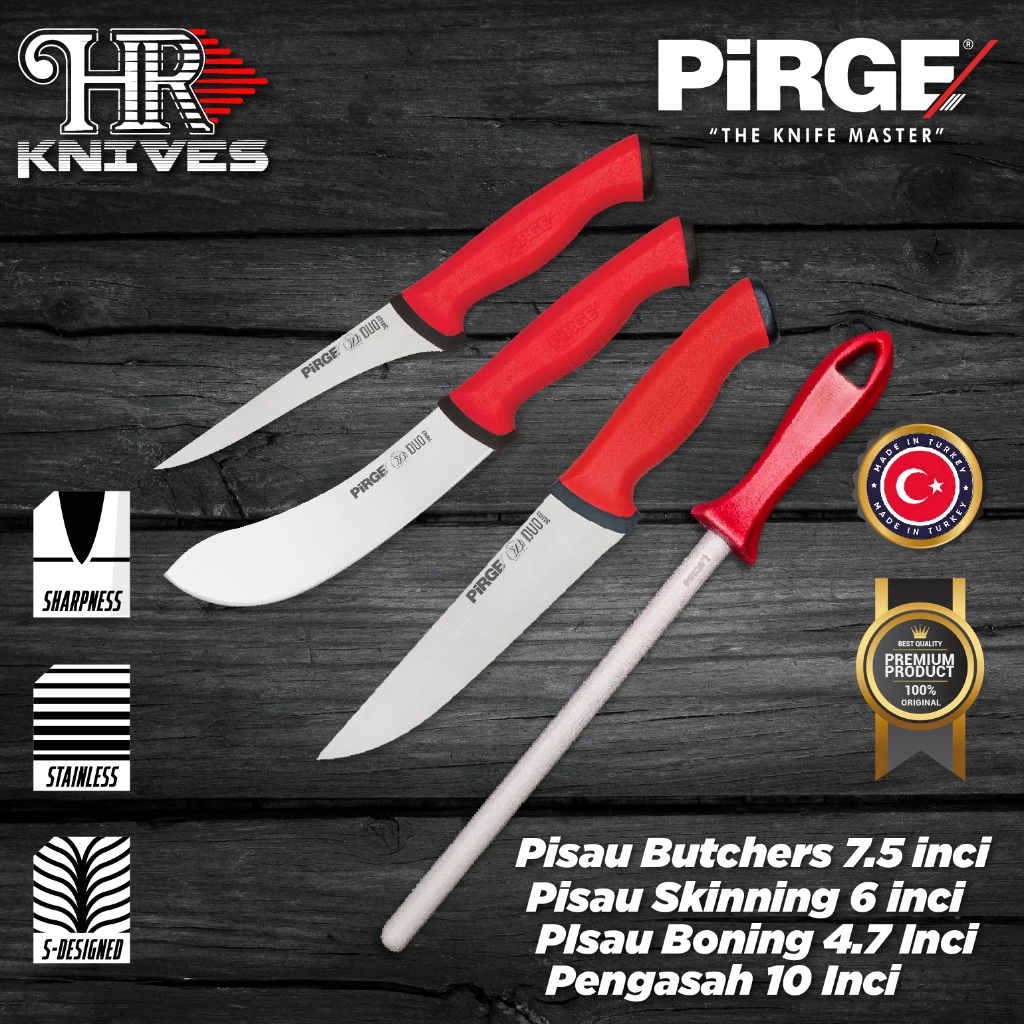 Combo Pirge Duo Set Pisau Lapah -34108,34069,34103,81064 | Shopee Malaysia