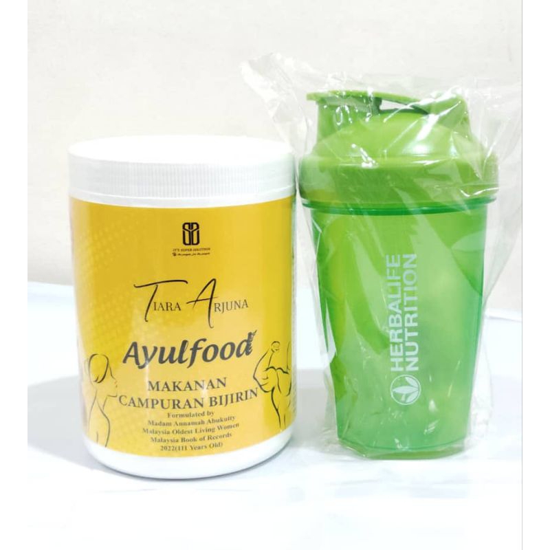 TIARA ARJUNA AYUL FOOD WITH PREMIUM FOOD GRADE SHAKER 400-500ML ...