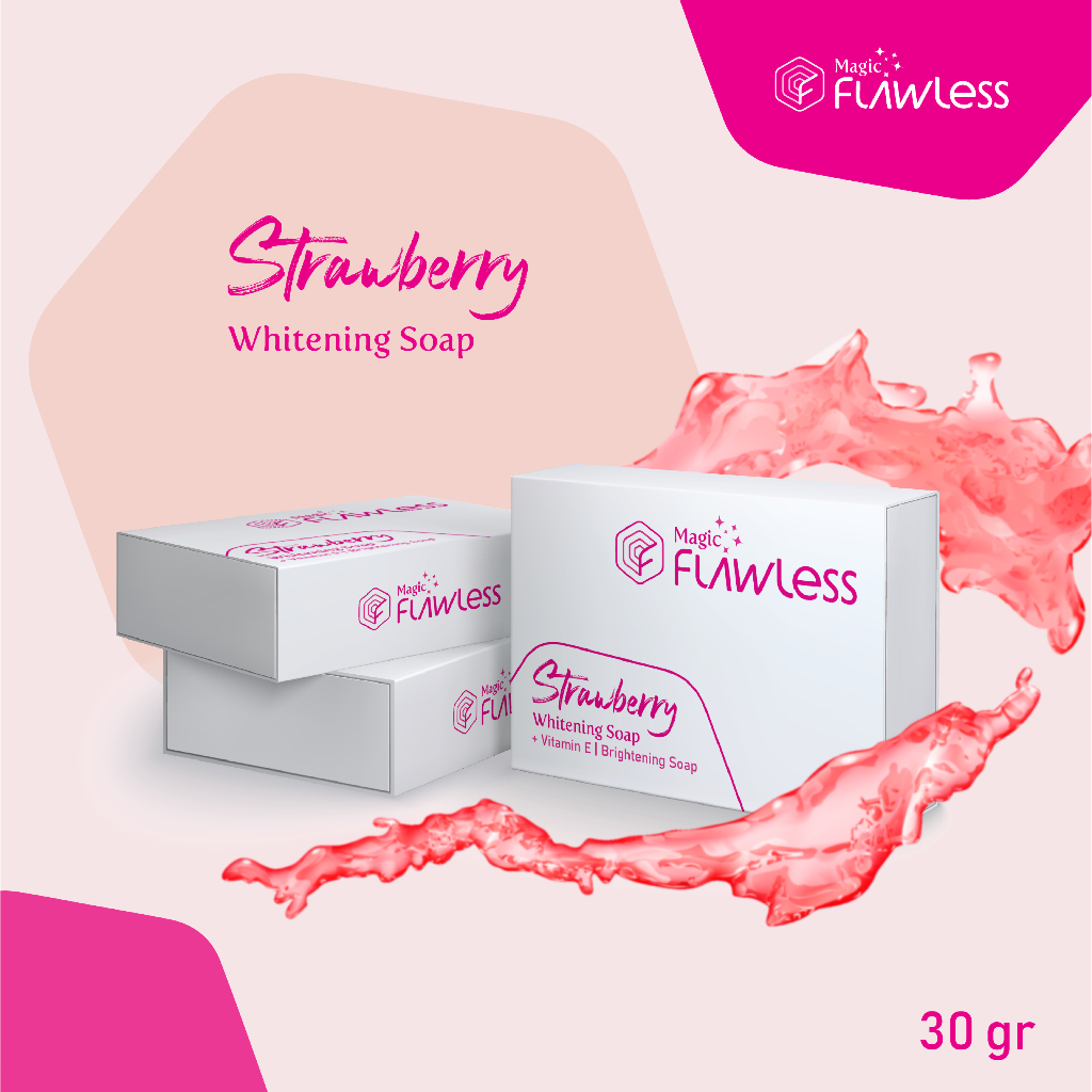 Magic Flawless Strawberry Soap | Shopee Malaysia