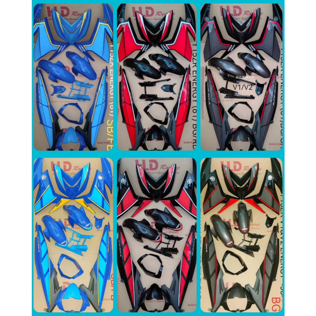 COVERSET YSUKU Y15 Y15ZR V1/V2 Y15 ZR ENERGI 61 / ENERGY 56 DESIGN ...