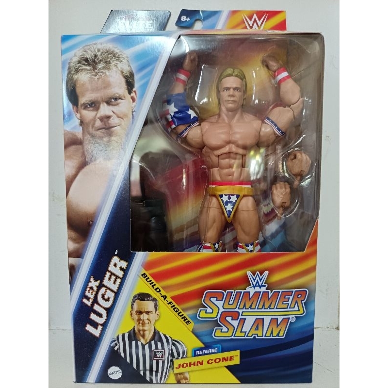 (Box Damage) Mattel WWE Elite SummerSlam Lex Luger Wrestling Action Figure | Shopee Malaysia