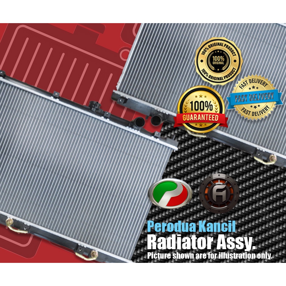 PERODUA KANCIL | SUPER THICK | RADIATOR ASSEMBLY | HIGH QUALITY ...