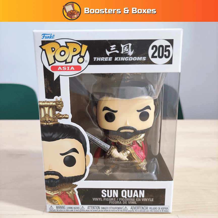 Funko Pop! Asia: Three Kingdoms - Sun Quan #205 | Shopee Malaysia