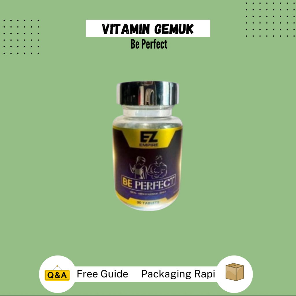 🔥 HOT best seller🔥 VITAMIN BE PERFECT WEIGHT GAIN UBAT GEMUK TAMBAH ...