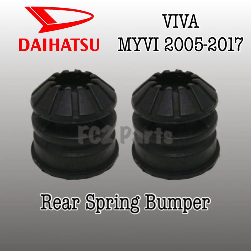 OEM Daihatsu 1car 2pcs Perodua Myvi 2005-2017 Viva Rear Spring Bumper ...