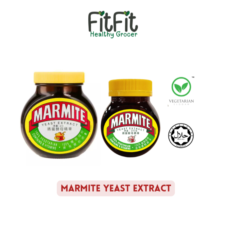 Marmite Yeast Extract 410g / 200g 100 % Vegetarian HALAL | Shopee Malaysia