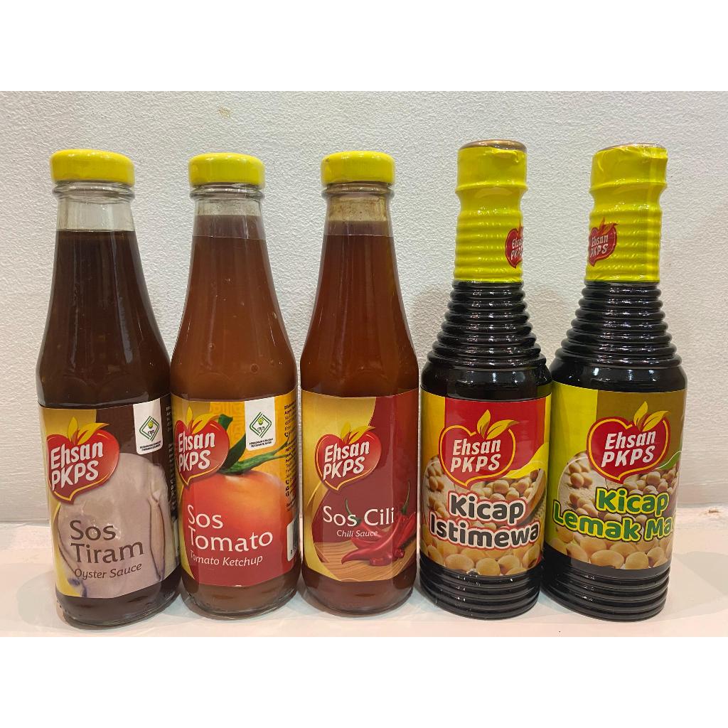 Ehsan Set 5 in 1 (Sos Tiram, Sos Tomato, Sos Cili, Kicap Istimewa dan ...