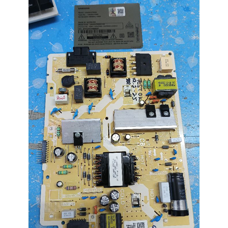 SAMSUNG UA43CU7000K(MAINBOARD/POWERBOARD)(BN40-00330B/PB:L43S6_ADY ...