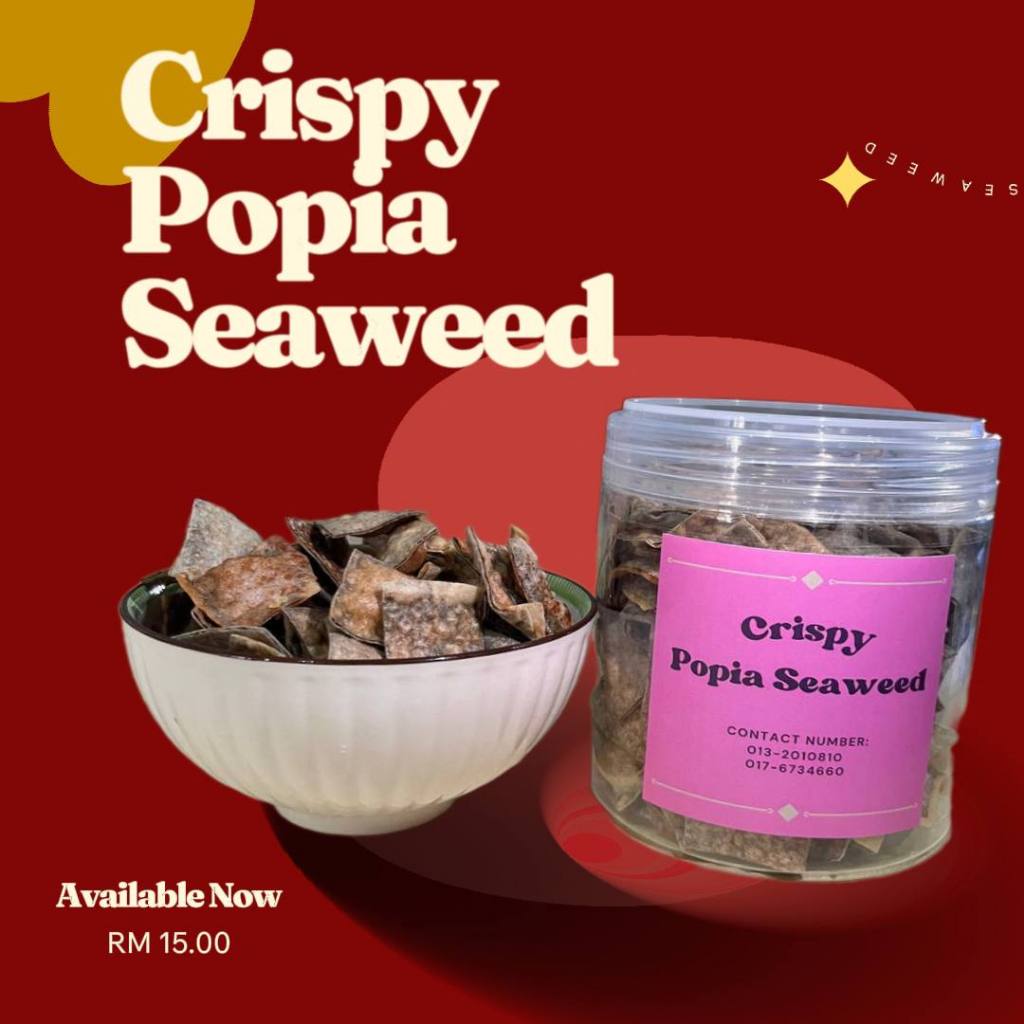 Crispy Popia Seaweed Kuih Raya Kerepek Raya | Shopee Malaysia