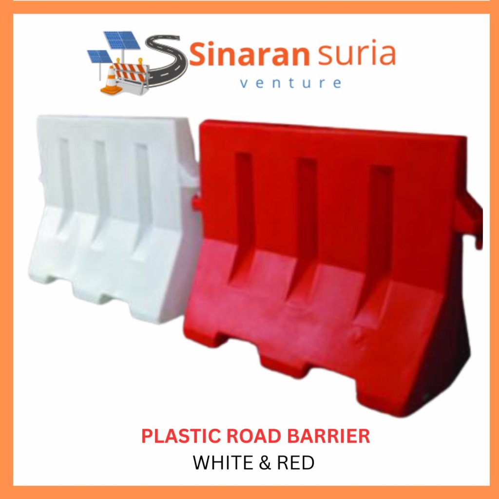 Red / White Road Barrier Outdoor Road Traffic Safety Equipment ...