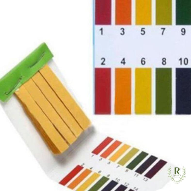 PH Test Strips Full Range 1-14 Universal pH Test Litmus Paper pH Soap ...
