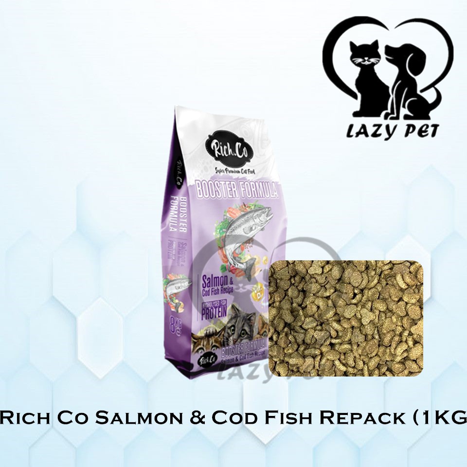 Rich Co Rich Choice Premium Real Salmon & COD Fish Booster Formula ...