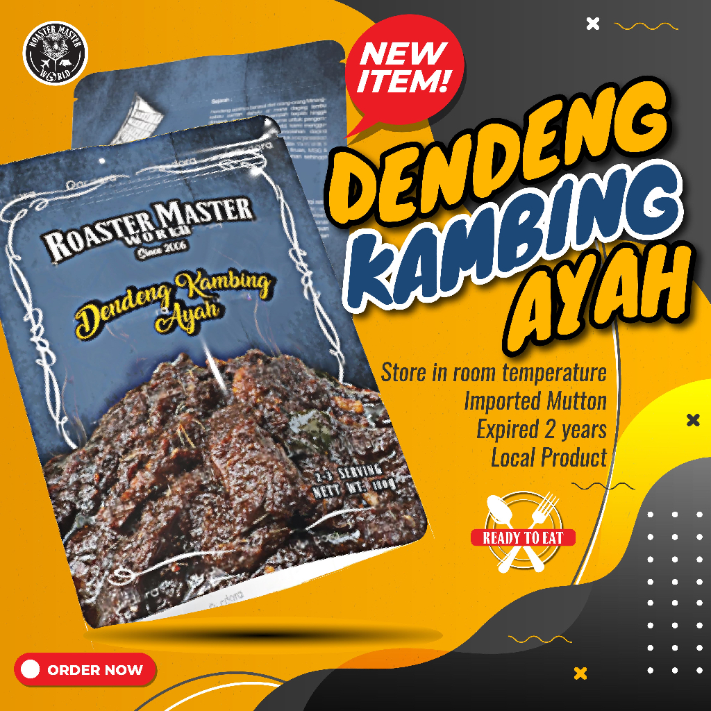 DENDENG KAMBING AYAH by ROASTER MASTER WORLD | Shopee Malaysia