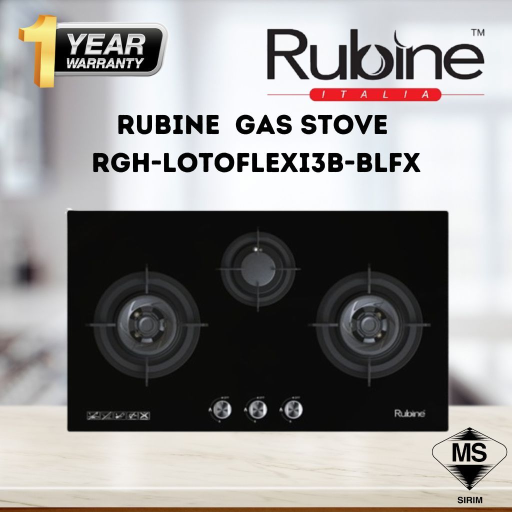 Rubine Kitchen Built in Gas Hob Gas Cooking Stove / RGH-ENYA2B-SS / RGH ...