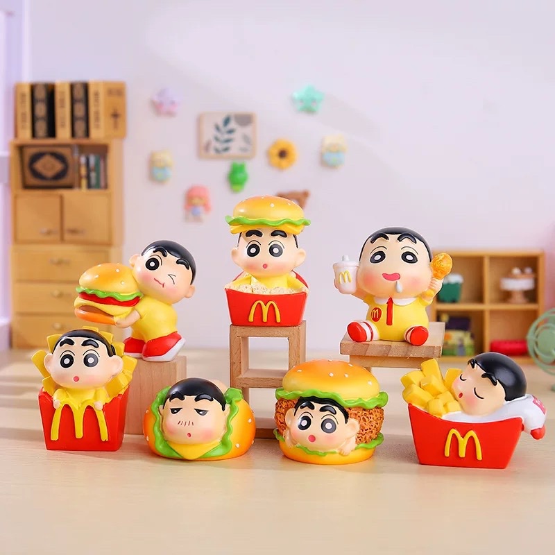 小新麦门新仔系列盲盒 Shinchan MCD Series Blind Box | Shopee Malaysia