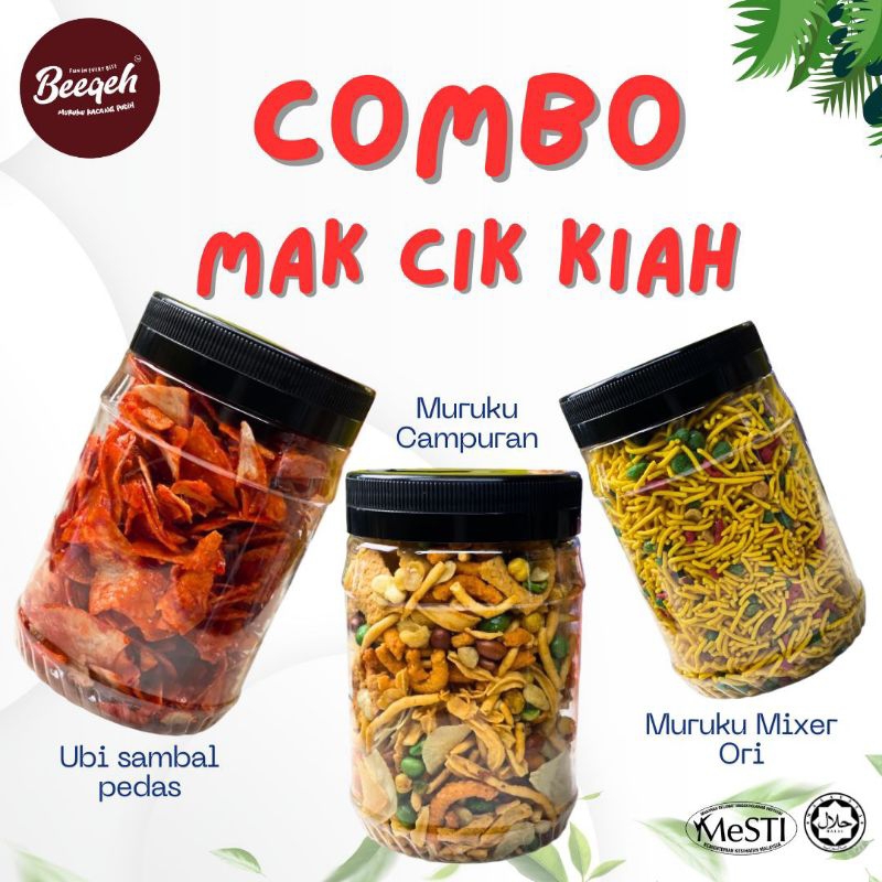 [Raya 2025] Combo Mak Cik Kiah Snek Sedap | Shopee Malaysia