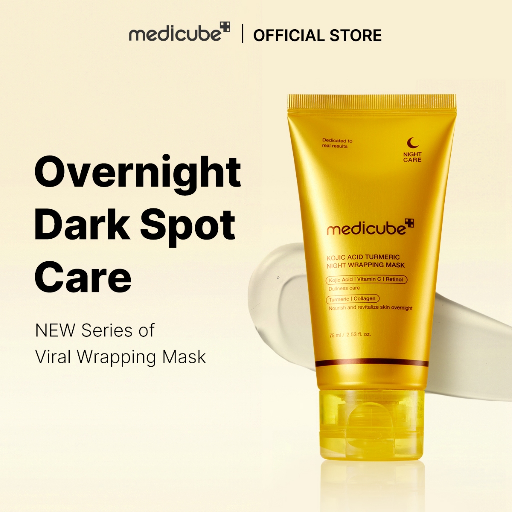 [7.7 BOGO] [medicube official] Kojic Acid Turmeric Wrapping Mask ...