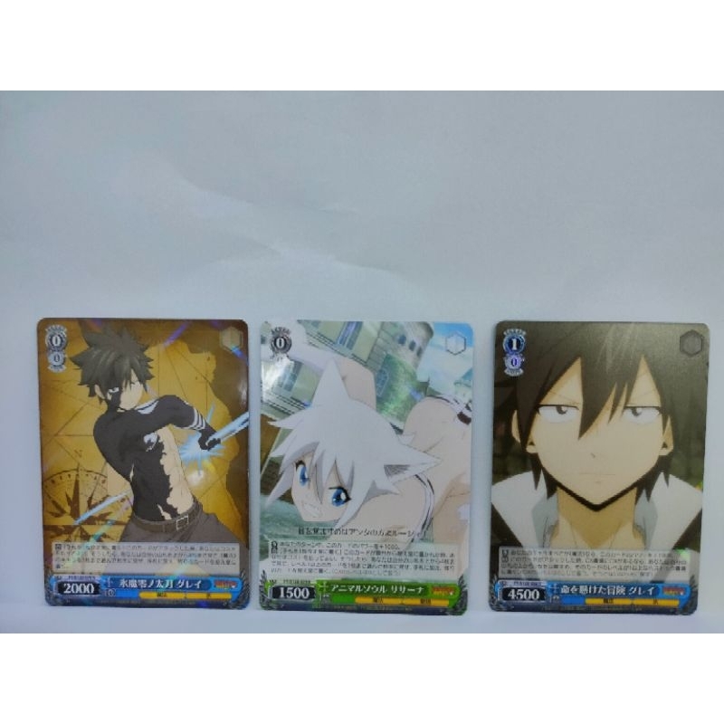 🇲🇾 Ready Stock 🆕 Weiss Schwarz TCG 🔥 Fairy Tail 🔥 R card 🔥 | Shopee Malaysia