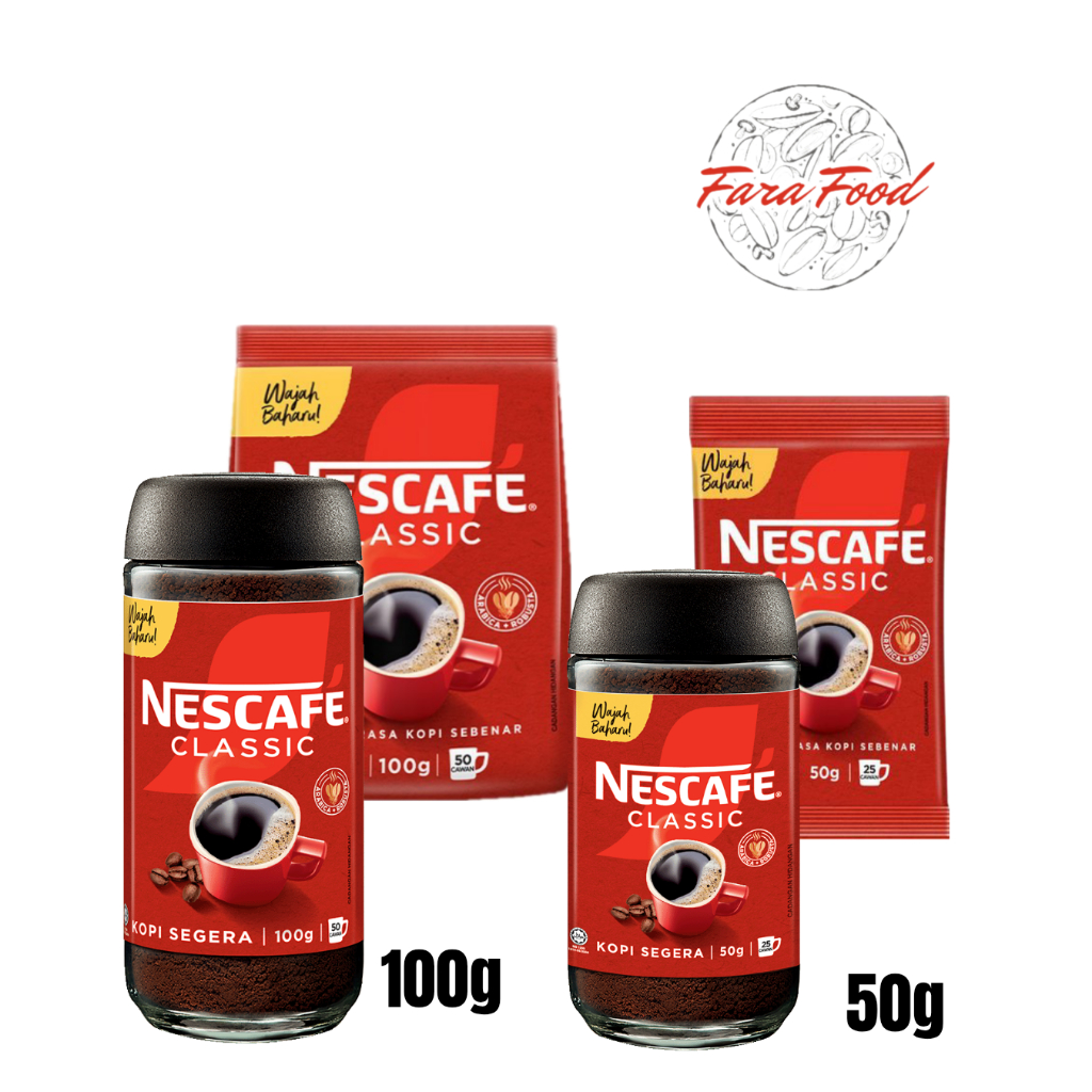 Nescafe Coffee Kopi Powder 50g | 100g | Shopee Malaysia