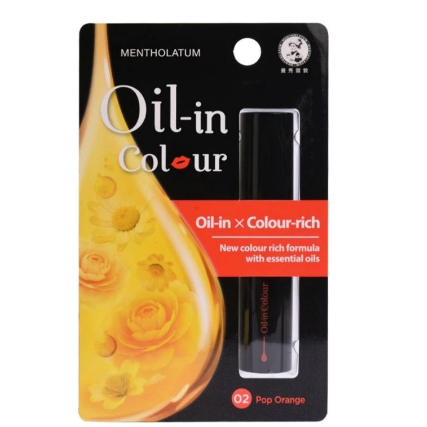 [Pls take note of the date] Mentholatum Oil in colour 02 / Tone My Lip ...