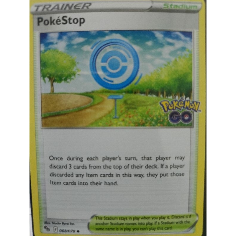 POKEMON TCG: POKE STOP 068/078 | Shopee Malaysia