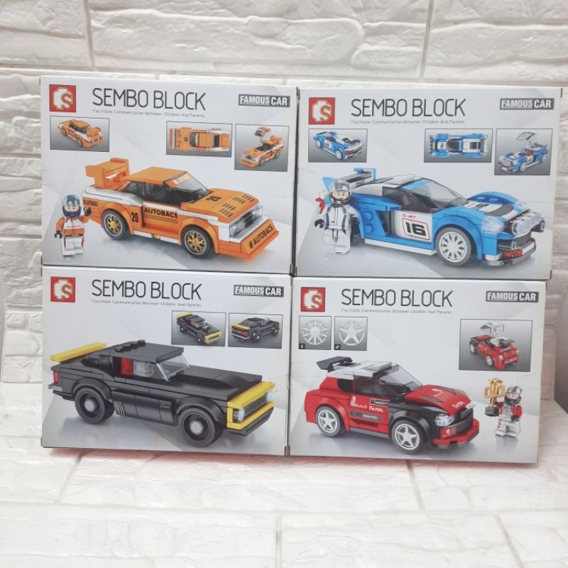 SEMBO BLOCK FAMOUS CAR | Shopee Malaysia