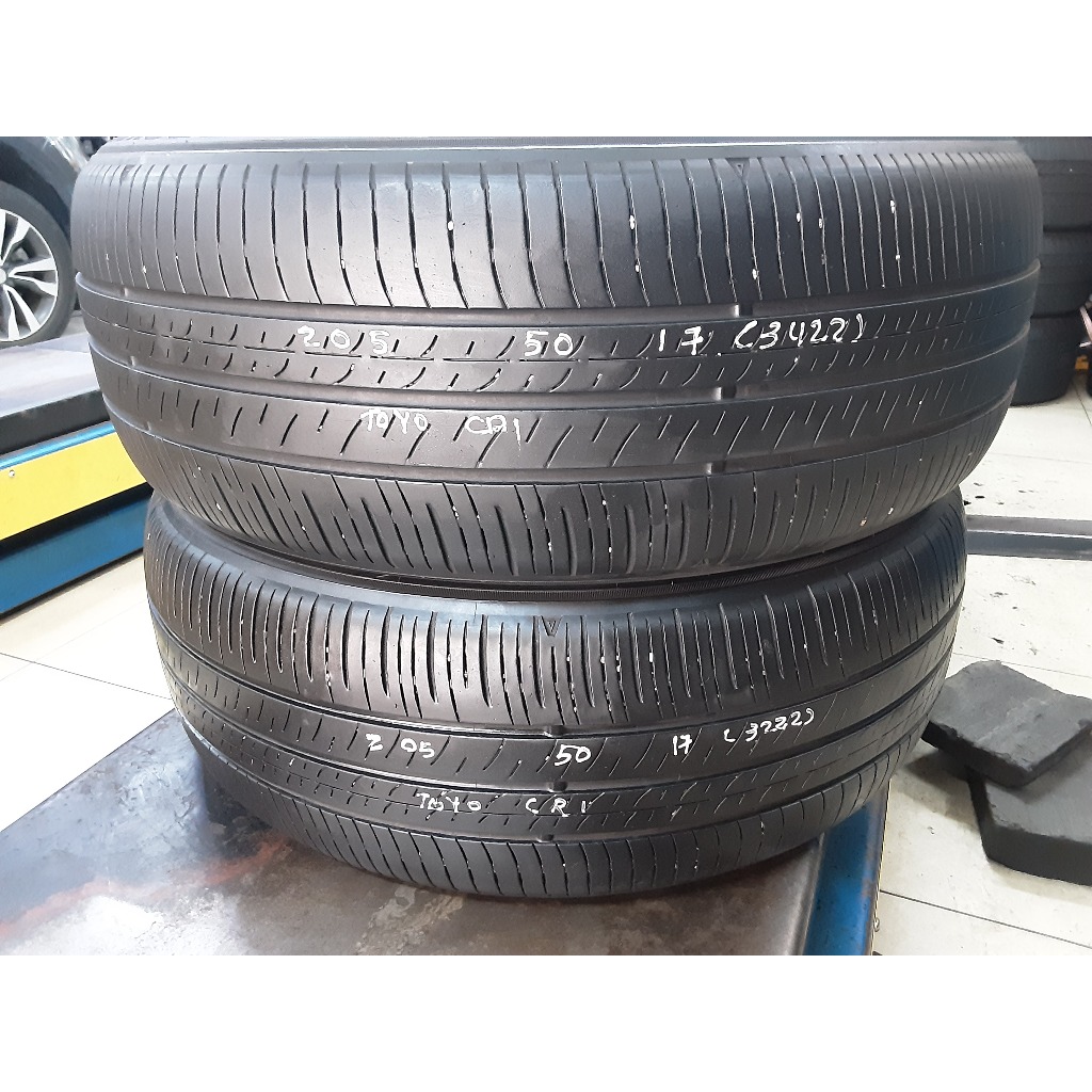 Used Tyre Secondhand Tayar TOYO PROXES CR1 205/50R17 60% Bunga Per 1pc | Shopee Malaysia