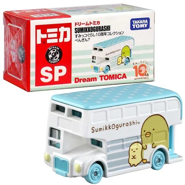 Dream Tomica Sumikko Gurashi 10th Anniversary Collection penguin? Tomica Rare Minicar Takara ...