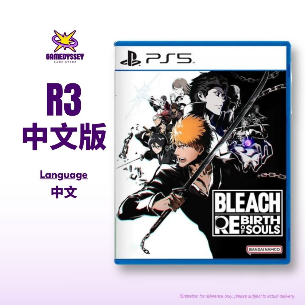 [NEW+首批特典] PS5 Bleach Rebirth of Souls Chinese Version BLEACH 魂魄觉醒 中文版 ...